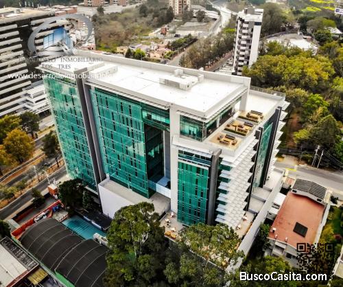 OFICINA EN ALQUILER EDIFICIO INSIGNE ZONA 15 VHII en Guatemala